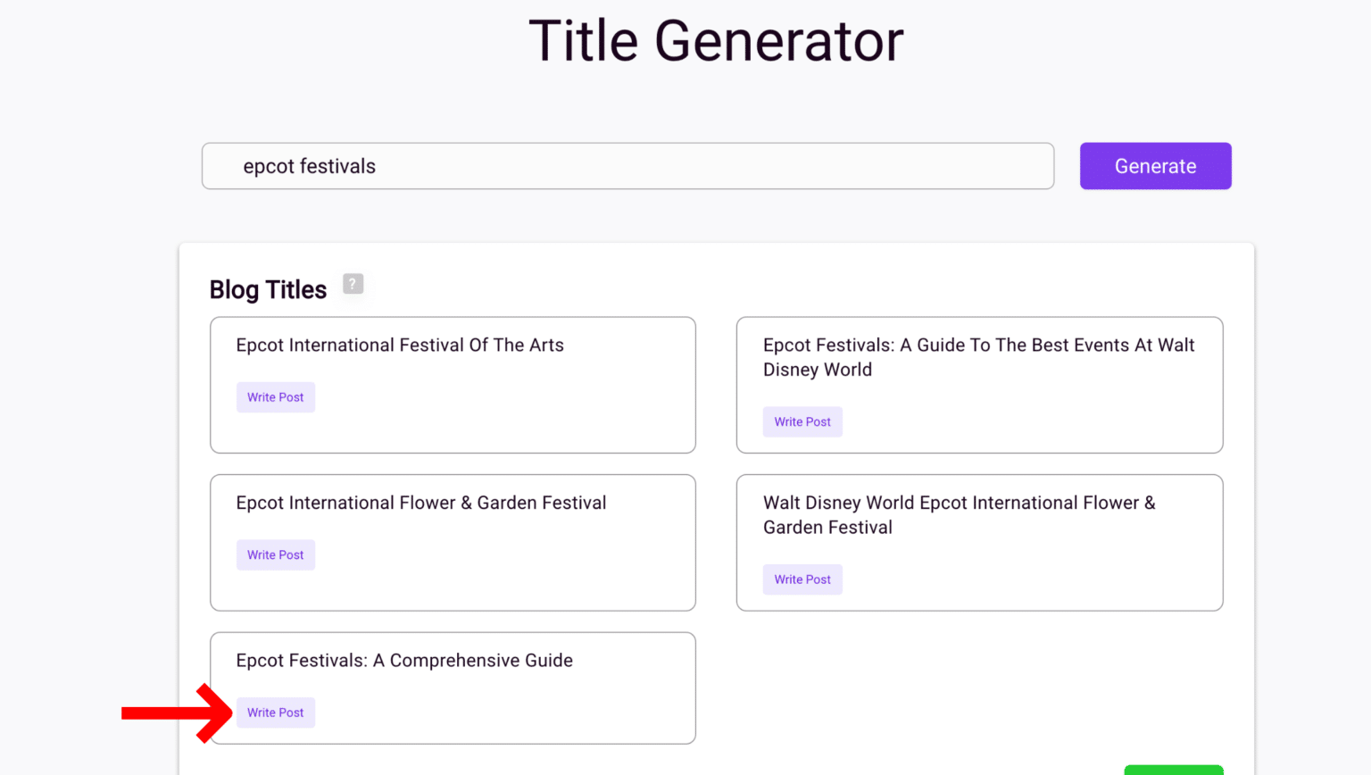 How to Create a Click-worthy Blog Post Title Using the Bramework Title Generator?