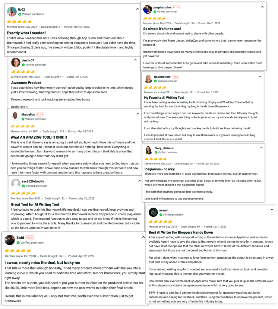 Bramework Lifetime Deal